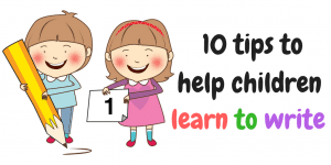 10 Tips to help your children learn to write - The Mum Educates