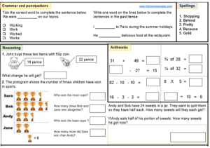 FREE KS1 SATS Worksheets and Practice Papers - The Mum Educates