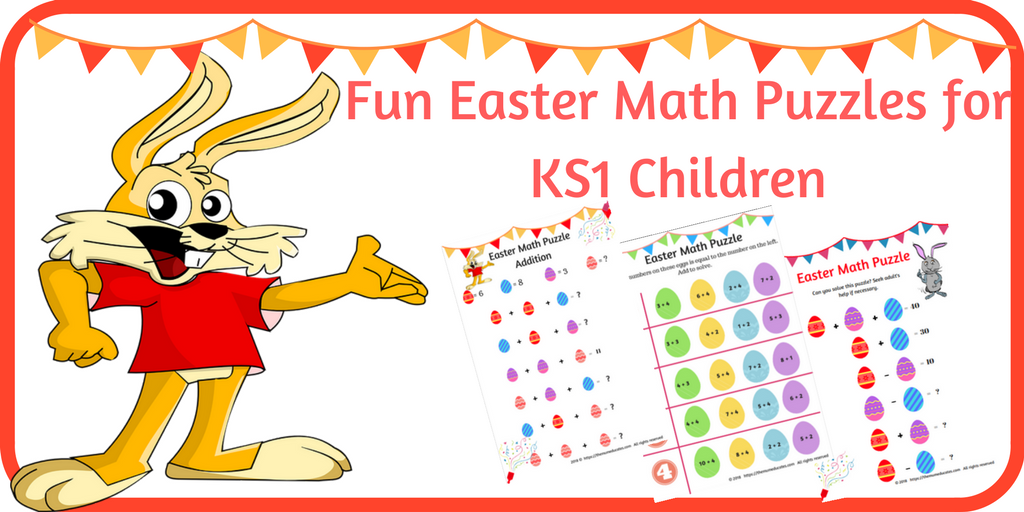 Fun Easter Math Puzzles For KS1 Children The Mum Educates