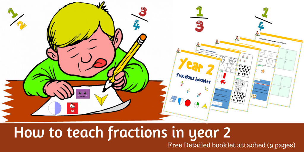 How To Teach Fractions To Year 2 Children The Mum Educates