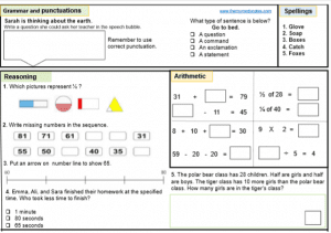 FREE KS1 SATS Worksheets and Practice Papers - The Mum Educates