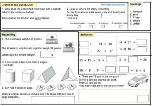 FREE KS1 SATS Worksheets and Practice Papers - The Mum Educates