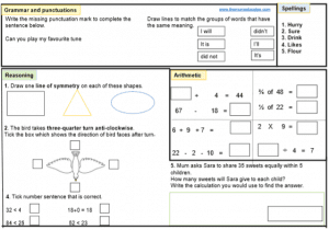 FREE KS1 SATS Worksheets and Practice Papers - The Mum Educates