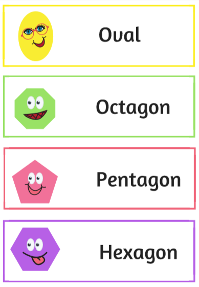 I know 2D shapes (Free poster, word cards and worksheets) - The Mum ...