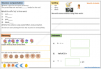 Year 1 Free Worksheets (age 5 - 6) - KS1 - The Mum Educates