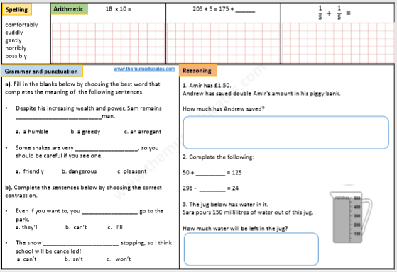 Year 3 FREE worksheets - The Mum Educates