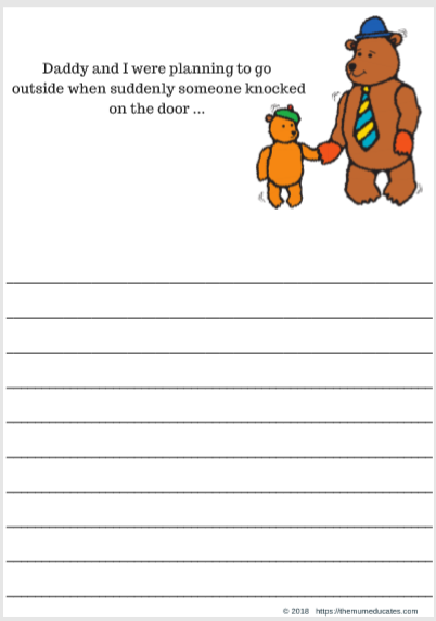 21 FREE Father's Day Writing Prompts - The Mum Educates