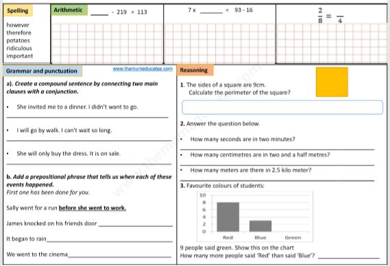 Year 3 FREE worksheets - The Mum Educates