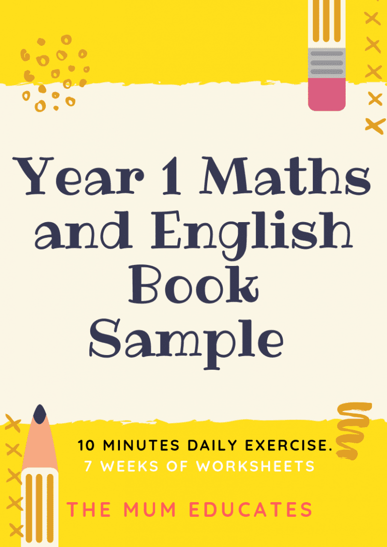 Daily Year 1 Maths and English Revision Book - The Mum Educates