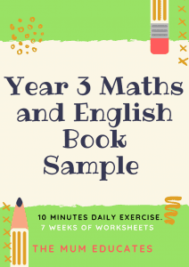 Daily Year 3 Maths and English Revision Book - The Mum Educates
