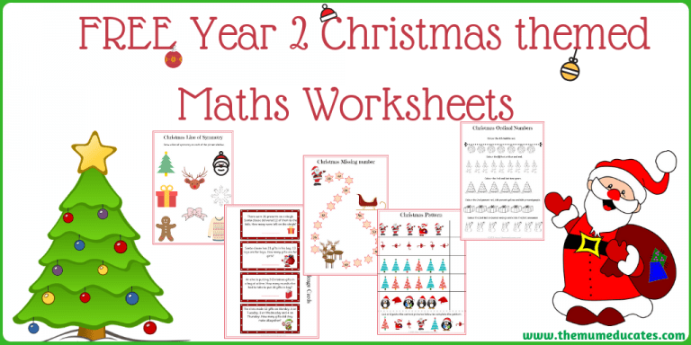 Year 2 Christmas Themed Maths Worksheets - The Mum Educates
