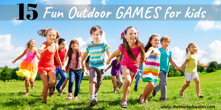 15 Fun outdoor games for kids to play this summer - The Mum Educates