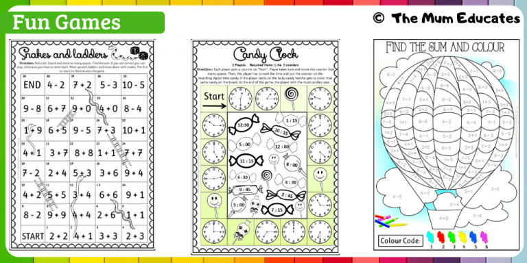 KS1 Summer Homework Book - Revision - The Mum Educates