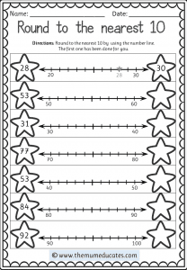 Rounding numbers - Free Worksheets, Rules and Posters - The Mum Educates