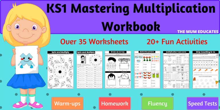 KS1 Mastering Multiplication Workbook - Ages 5-7 - Year 1 & Year 2 ...