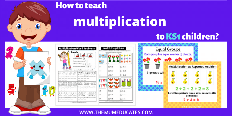 How to teach multiplication to KS1 children? Examples + FREE Printable ...