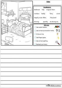 20 Free Picture Writing Prompts for kids with Vocabulary - The Mum Educates