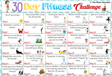 30-day challenge - The Mum Educates