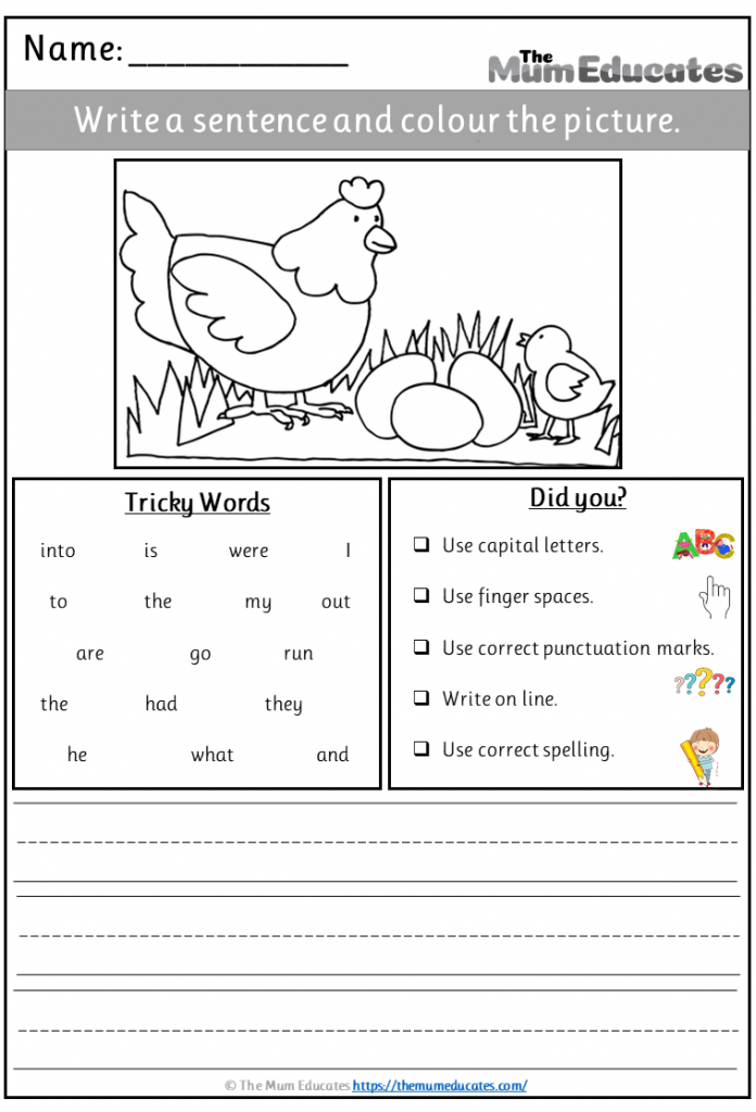 Simple Writing Prompts For Kindergarten Simple Writing Prompts For Kindergarten