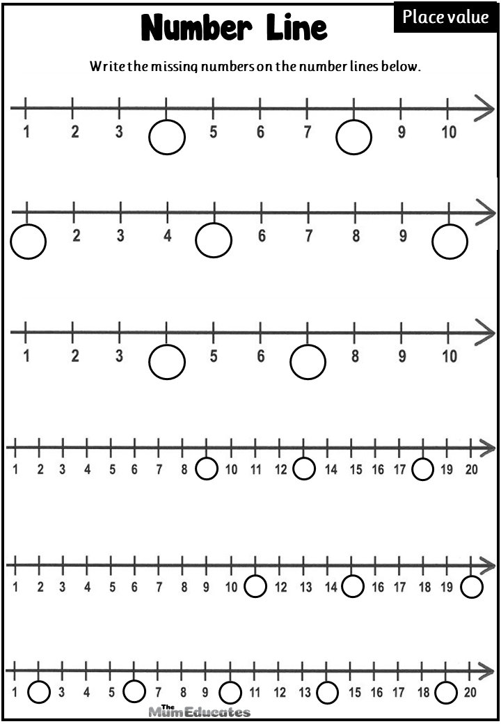 Free Place Value Worksheets Year 1 - The Mum Educates