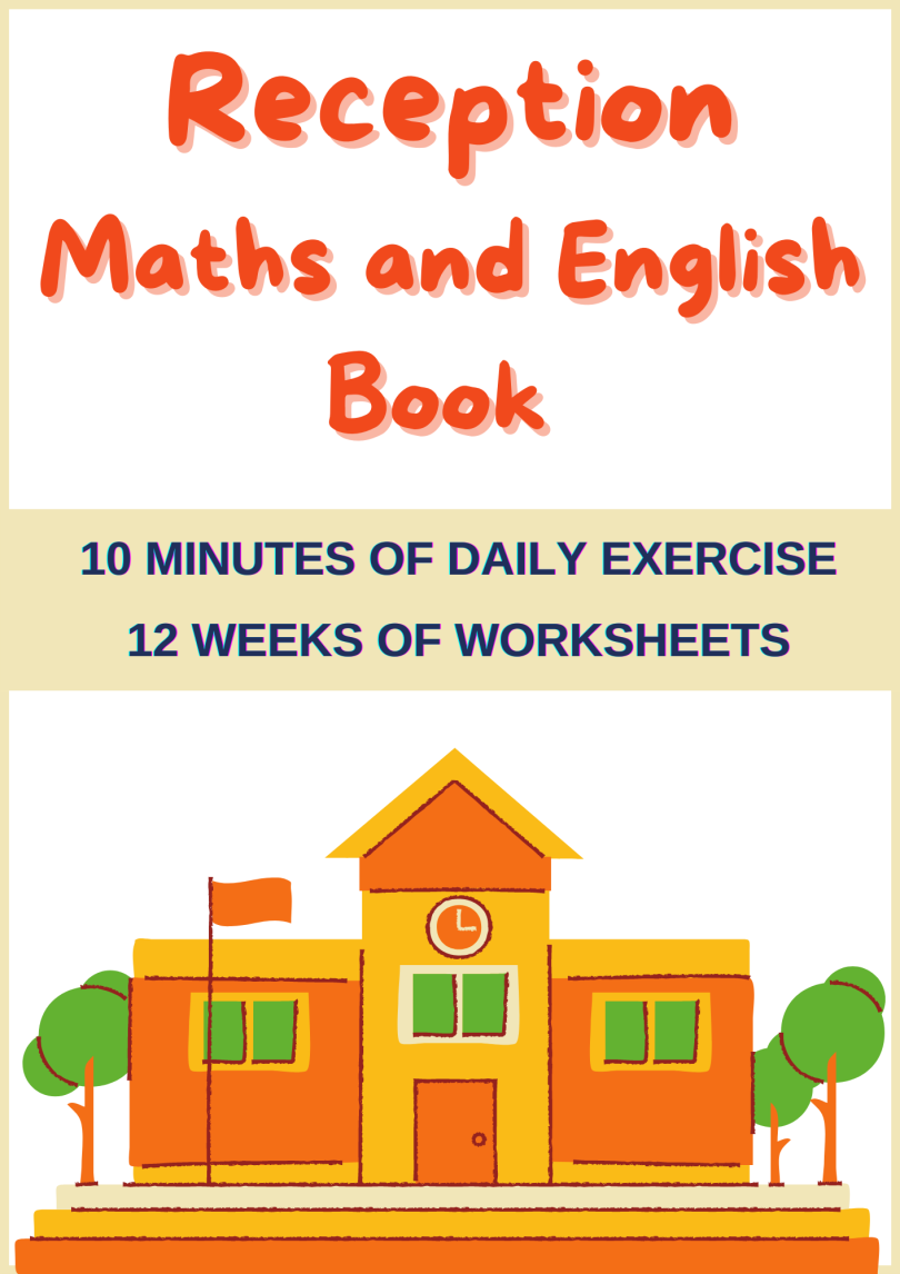 Daily Reception Maths and English Revision Book- Ages 4 - 6 - The Mum ...