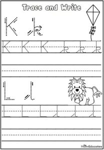 FREE Alphabet Letters in Cursive Worksheets - The Mum Educates