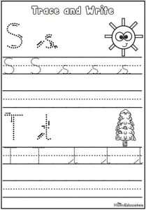 FREE Alphabet Letters in Cursive Worksheets - The Mum Educates