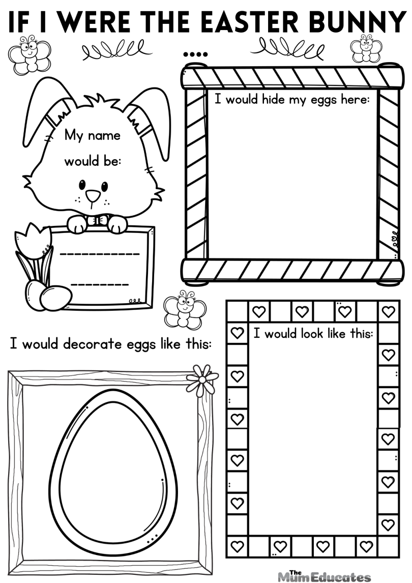 Free Easter Writing Prompts for Kids - The Mum Educates
