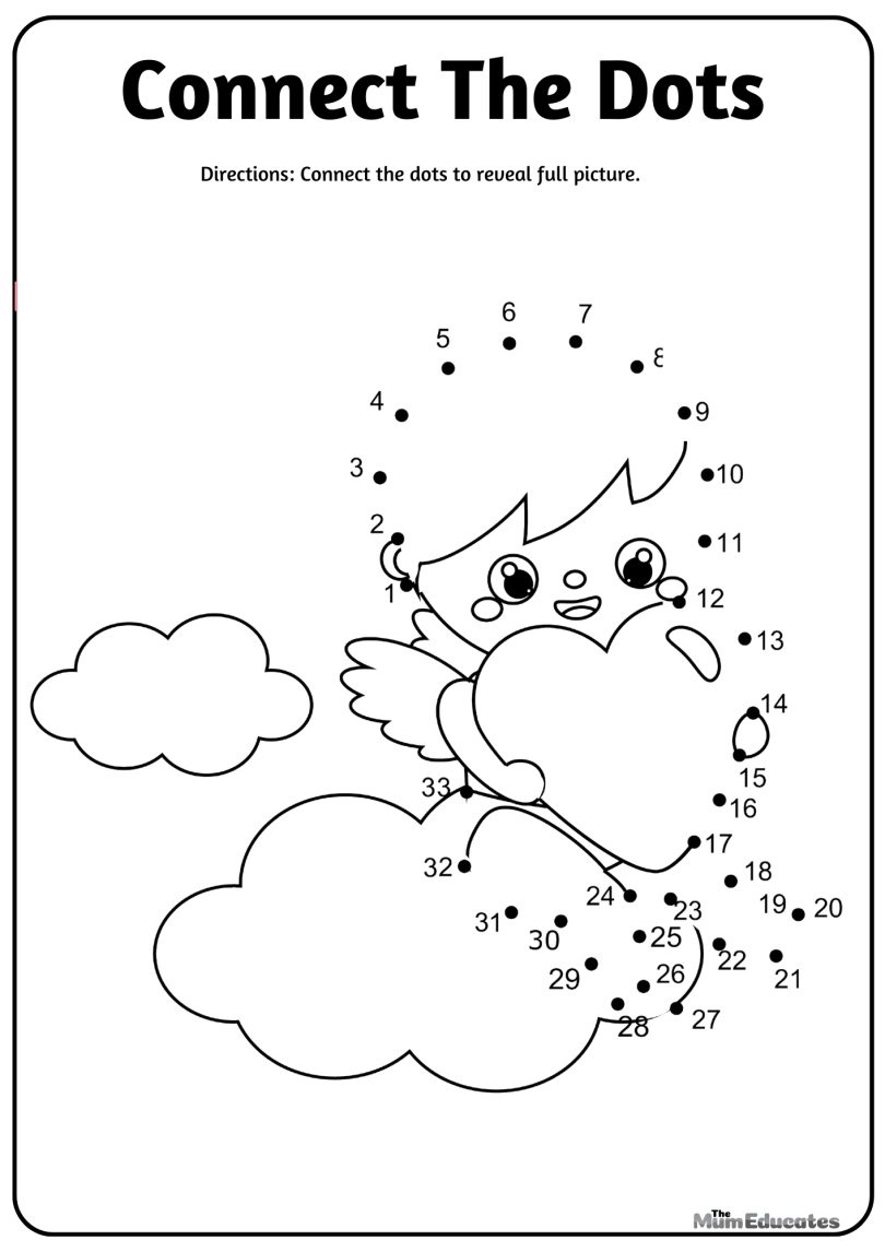 Valentine's Day Colouring Pages - FREE - The Mum Educates