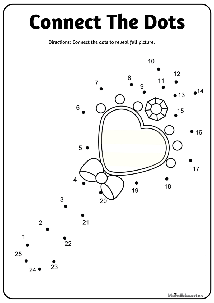 Valentine's Day Colouring Pages - FREE - The Mum Educates
