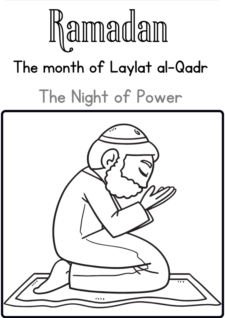 FREE Ramadan Colouring Pages - The Mum Educates