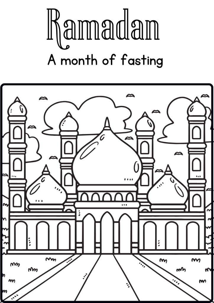 FREE Ramadan Colouring Pages - The Mum Educates
