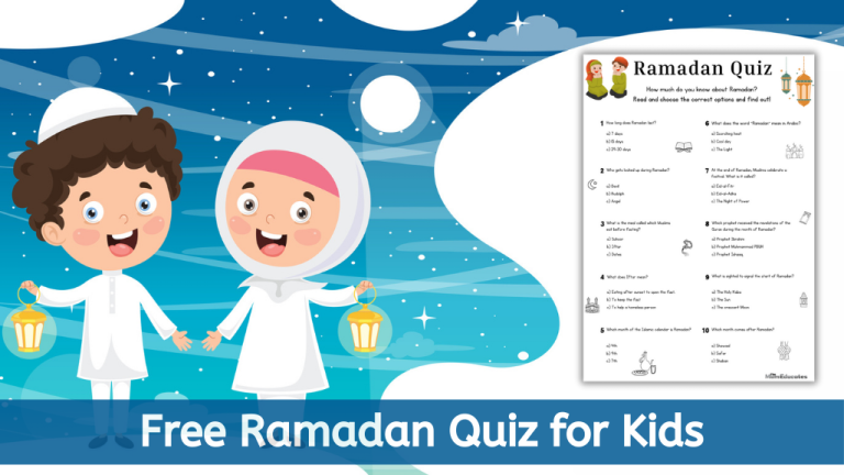 25+ Ramadan Quiz for Kids - Ramadan Questions - The Mum Educates