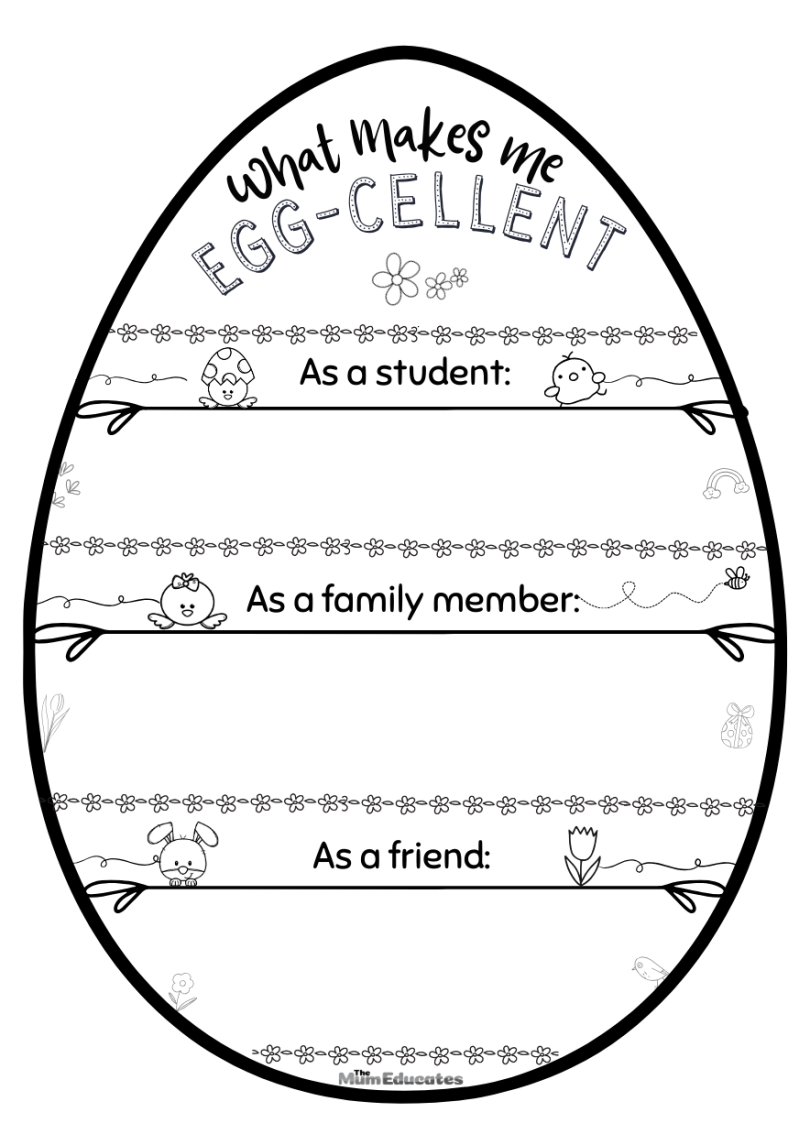 Free Easter Writing Prompts for Kids - The Mum Educates