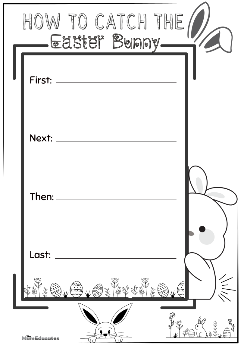 Free Easter Writing Prompts for Kids - The Mum Educates