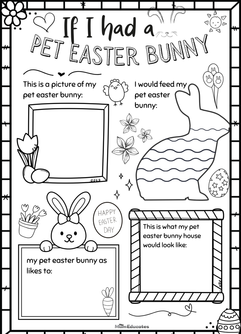 Free Easter Writing Prompts for Kids - The Mum Educates