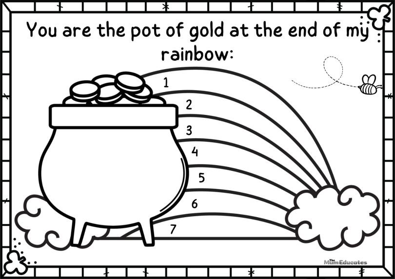 St Patrick's Day Writing Prompts Worksheets - The Mum Educates